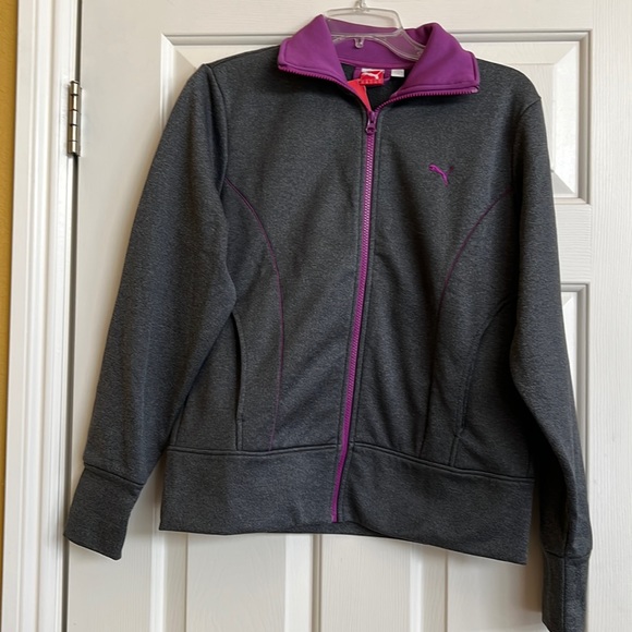 Puma | Tops | Puma Full Zip Up Jacket | Poshmark